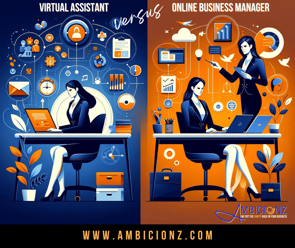Virtual Assistants vs. Online Business Managers: 7 Key Differences Every Business Owner Should ...